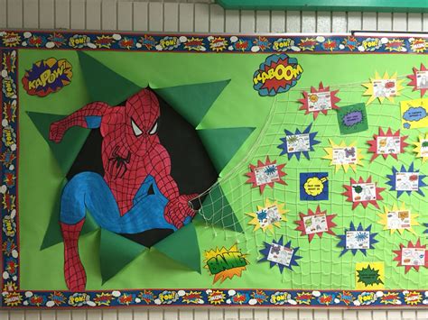 Bulletin Board Ideas Superhero Theme At Barbara Agnew Blog