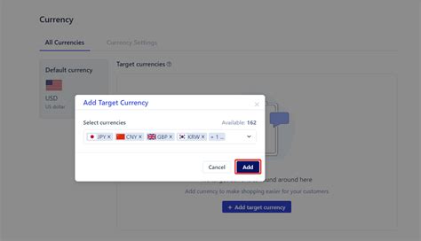 How To Set Up Manage Shopify Change Currency With Transcy