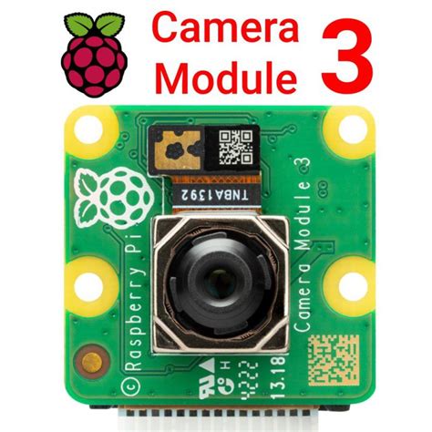 Raspberry Pi Camera Module 3 Noir 75° With 30cm Rpi 5 Csi Cable