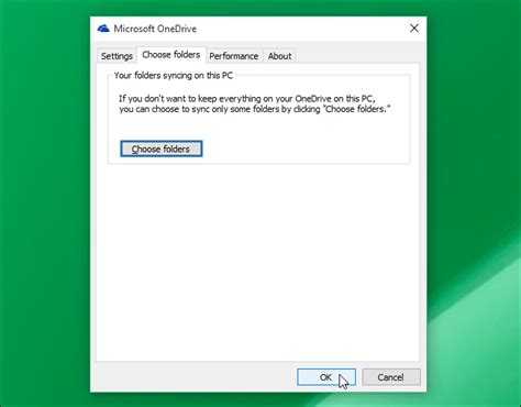 How To Configure Onedrive To Sync Only Certain Folders In Windows 10