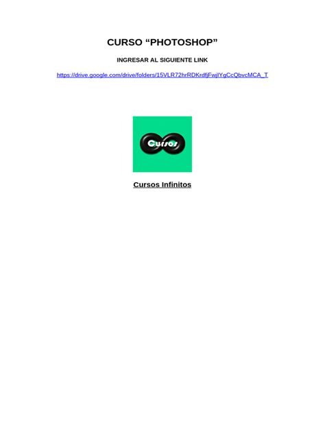 Curso Adobe Photoshop Pdf