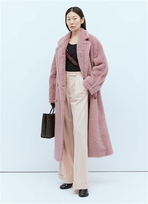 Maxmara 오버사이즈 테디 코트 페칭