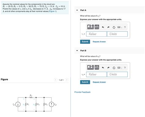 solved assume the nominal values for the components in the