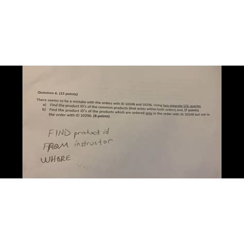 Solved Question 6 15 ﻿pointsthere Seems To Be A Mistake