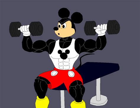 Mickey Mouses Workout By Kentaro21 By The Rebel Angel On Deviantart