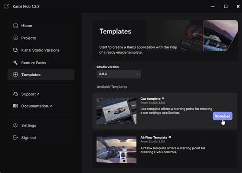 Kanzi Project Templates Kanzi Project Templates 3910 Documentation