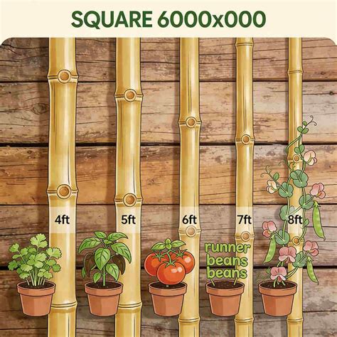 The Ultimate Guide To Bamboo Garden Canes Sizes 4ft8ft Uses