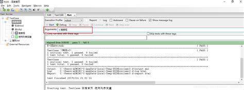 Robotframework基础篇（一）使用ride编辑器robotframework Ride Csdn博客