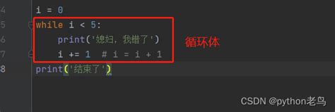 Python中while循环讲解【详细】while Python Csdn博客