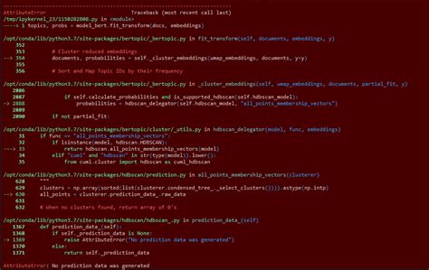 attributeerror module cuml cluster hdbscan has no attribute all