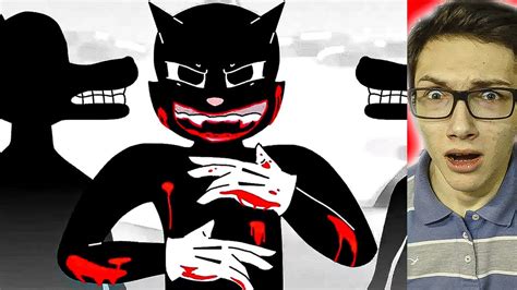 ЖУТКИЙ МУЛЬТИК МУЛЬТЯШНЫЙ КОТ Cartoon Cat Vs Scp 096 Картун Кэт мультик Мультяшный кот