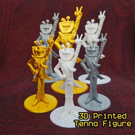 Tenna Deltarune 3d Printed Collectable Figure Desk Ornament Designed By