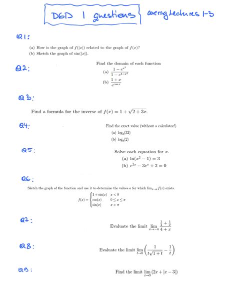 DGD 1 Questions DGD QUESTIONS MAT1320 Studocu