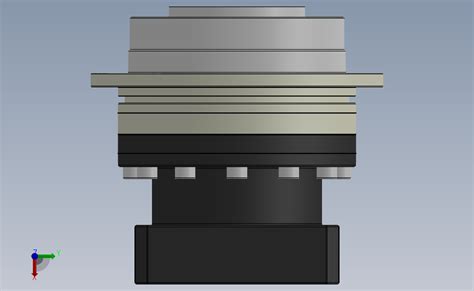 Kad064盘式斜齿精密行星减速机[kad 064 L1／4] Solidworks 2018 模型图纸下载 懒石网