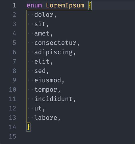 Code Block Folding For Enum · Issue 3225 · Dart Codedart Code · Github