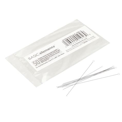 Basic Elements Twisted Wire Needles Extra Fine Flexible Beading