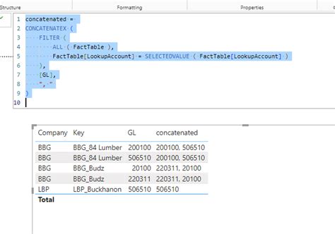 Solved Concatenate Rows From Another Table Microsoft Fabric Community
