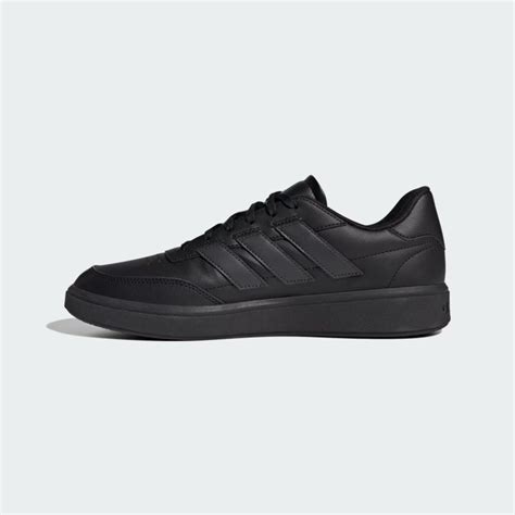 Adidas รองเท้าผ้าใบผู้ชาย Courtblock Core Blackcarboncore Black