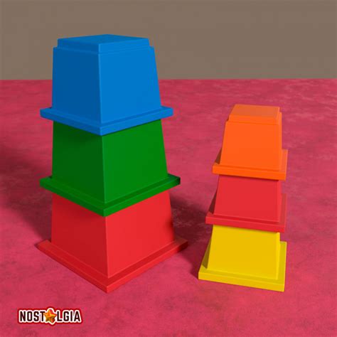 3d Printable Sandbox Cubic Forms Set By Imagine Tower
