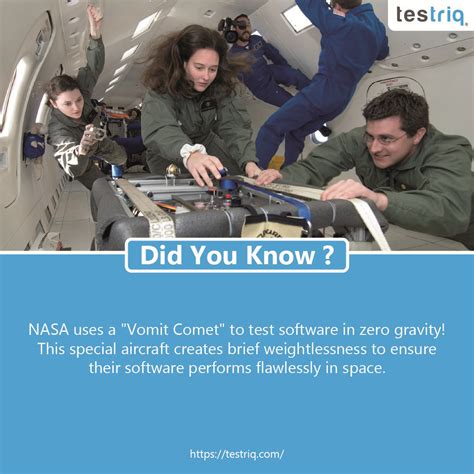 testriq qa lab llp on linkedin nasa vomitcomet zerogravity spaceexploration softwaretesting…