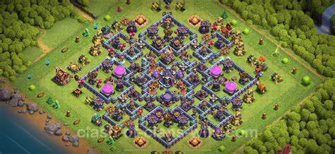 Farming Base Th15 With Link Anti 3 Stars Hybrid Clash Of Clans 2025