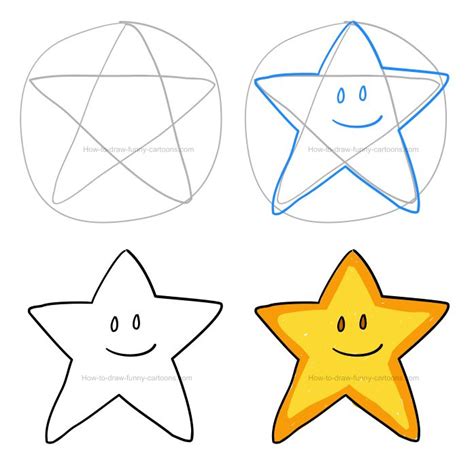 How To Draw A Star Picture Using A Simple Lesson Drawing Stars Drawings Drawing Lessons