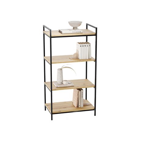 ᐉ Стелаж Vian Dizain Ct 2 Дуб Артізан чорний • Краща ціна в Києві Україні • Купити в Епіцентр