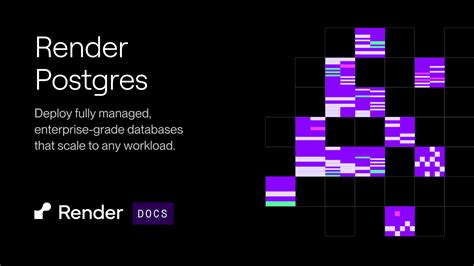 Render Postgres Render Docs