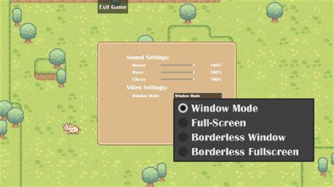 Ui Sizing With Low Resolution Pixel Game Rgodot