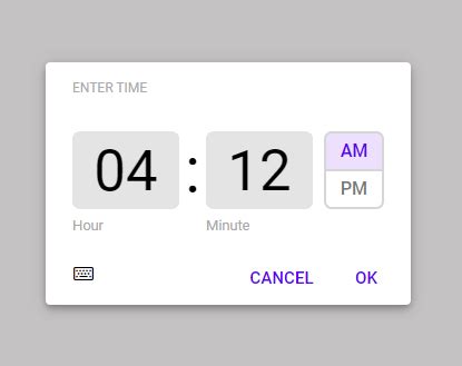 Timepicker Ui Timepicker Ui Is An Easy Library With Timepicker Fully Wrote With TypeScript