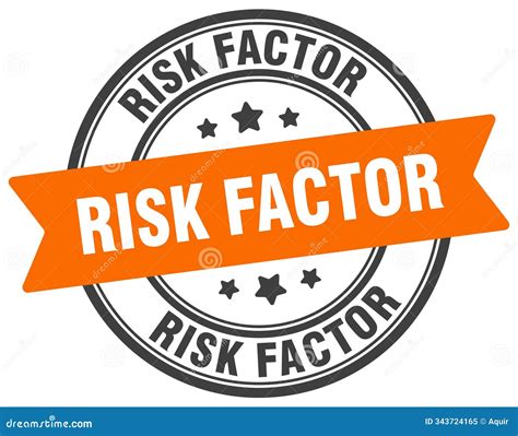 Risk Factor Stamp Vector Illustration 360710088