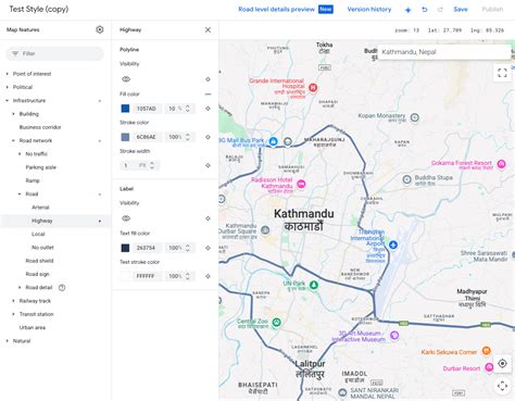 Visão Geral Da Estilização De Mapas Baseada Na Nuvem Maps Javascript