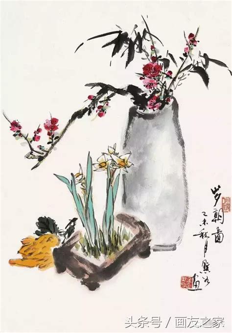 現當代名家金默如小寫意花鳥欣賞 每日頭條