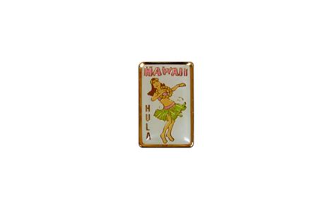 Hula Girl Collectible Pin Authentic Hawaiian Accessory