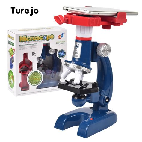 Microscopio Biológico Monocular 1200x Conjunto De Grandado