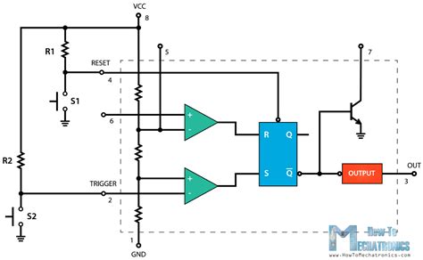 timer schematic diagram