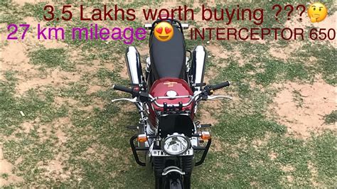 Interceptor 650 Mileage 27kmpl😍 Worth Buying🤔 3 Month Review