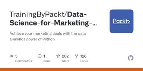 github trainingbypackt data science for marketing analytics achieve your marketing goals with