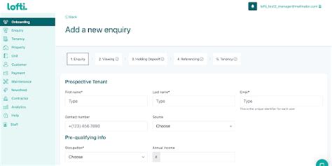 How To Onboard A New Tenant Lofti