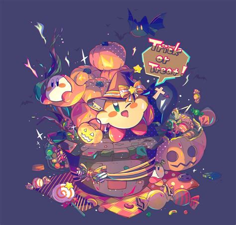 Kirby And Waddle Dee Kirby Drawn By Amedama Akaki Danbooru