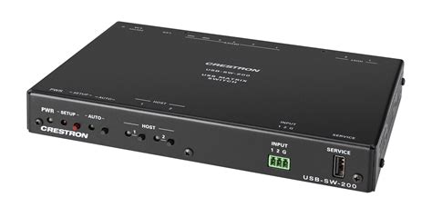Crestron Usb Sw 200 2 Input Usb 3 2 Data Matrix Switcher Full Compass