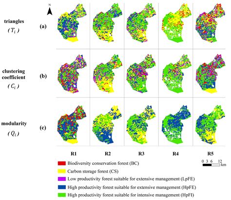 Complex Networks An Innovative Methodology For Functional Zoning In Forest Management IForest