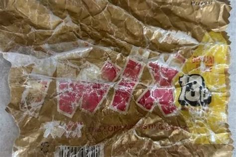 40 Year Old Twix Wrapper With Special Price Found On Riverbank Near Ingleby Barwick Teesside
