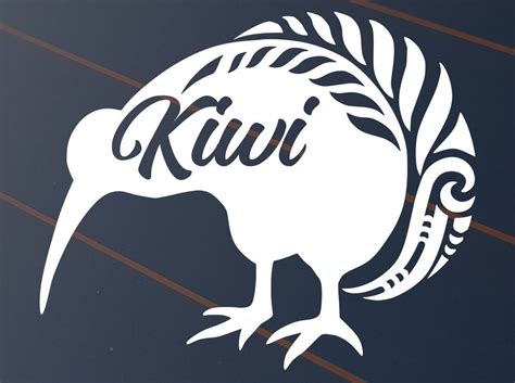 New Zealand Kiwi Bird Sticker Car Decal Vinyl Window Nz Maori All