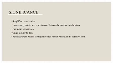 Data Presentation Methods 1pptx Databases Computer Software And Applications