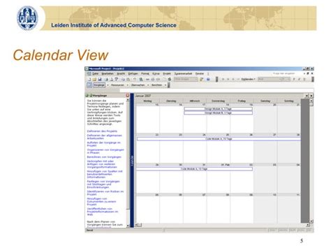 Sdpm Lecture 4a Ms Project High Level Introduction Ppt