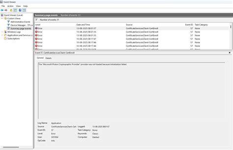 Microsoft Confirms Certificateservicesclient Error In Windows 11 24h2