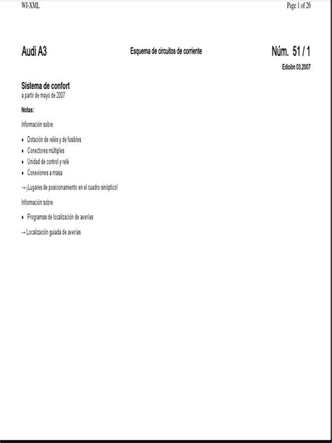 Esquema Confort 11379101 Pdf Conector Eléctrico Relé