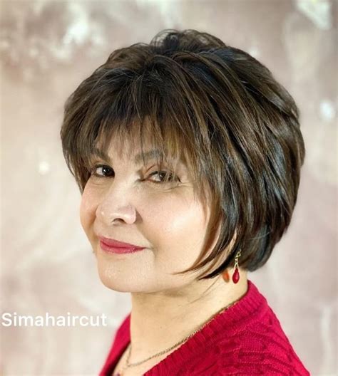 30 Most Flattering Hairstyles With Bangs For Women Over 50 Hair
