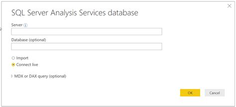 Connect Power BI To SQL Server Analysis Services Databas